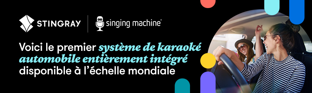 Singing Machine et Stingray annoncent le premier système de karaoké ...