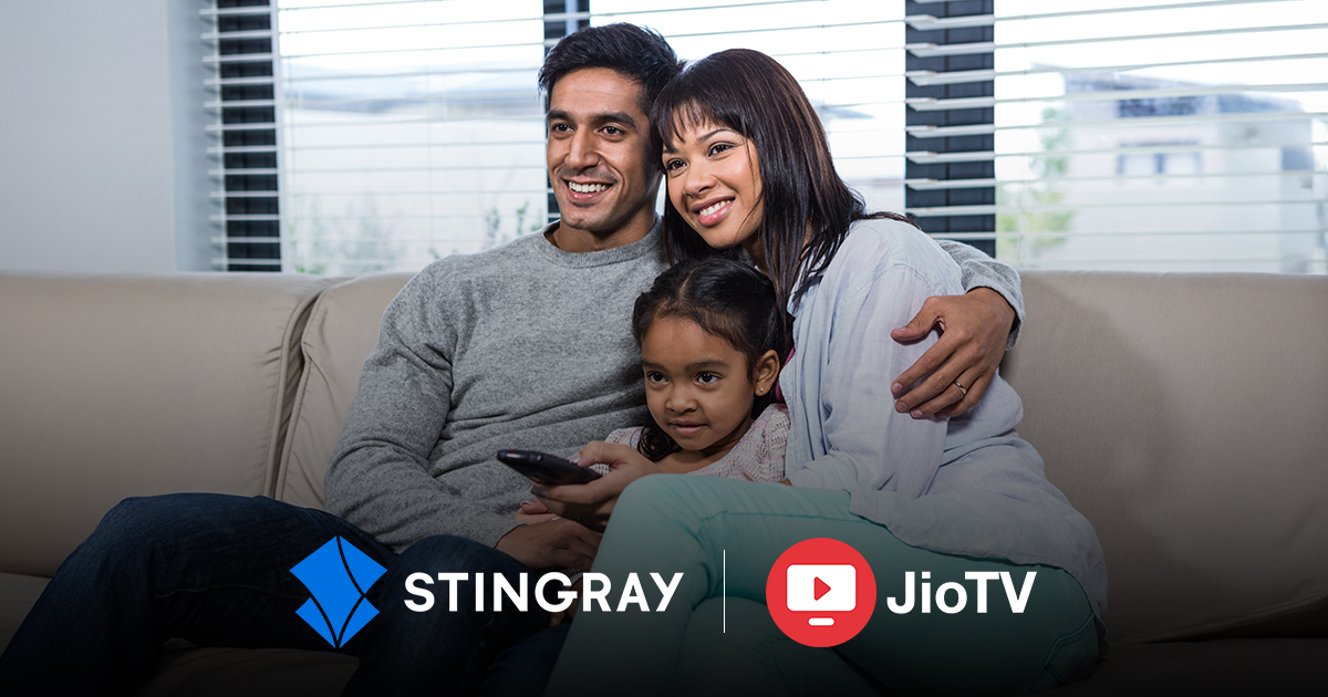 Stingray Expands into India with Launch of 13 FAST Channels on JioTV ...